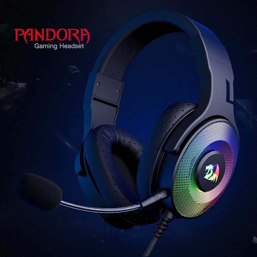 Redragon H350 Pandora RGB Wired Gaming Headset - CIH Tech