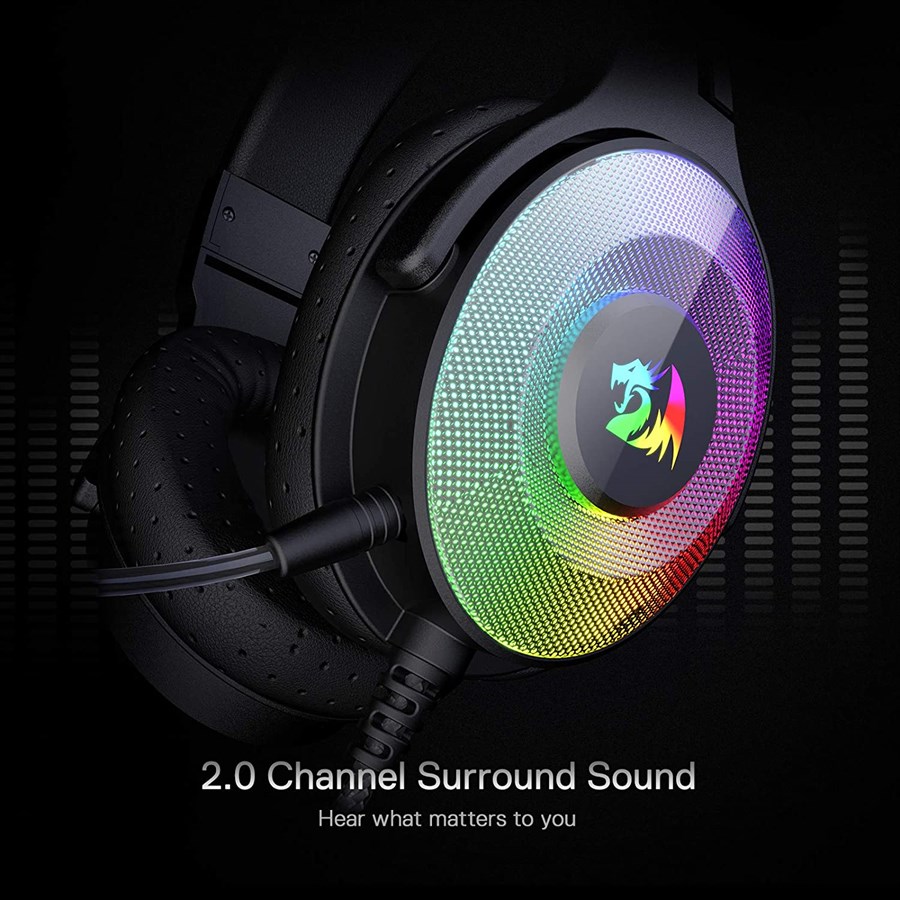 Redragon H350 Pandora RGB Wired Gaming Headset - CIH Tech